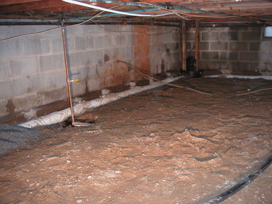 Crawl Space Cleanup | Nevada Water and Fire